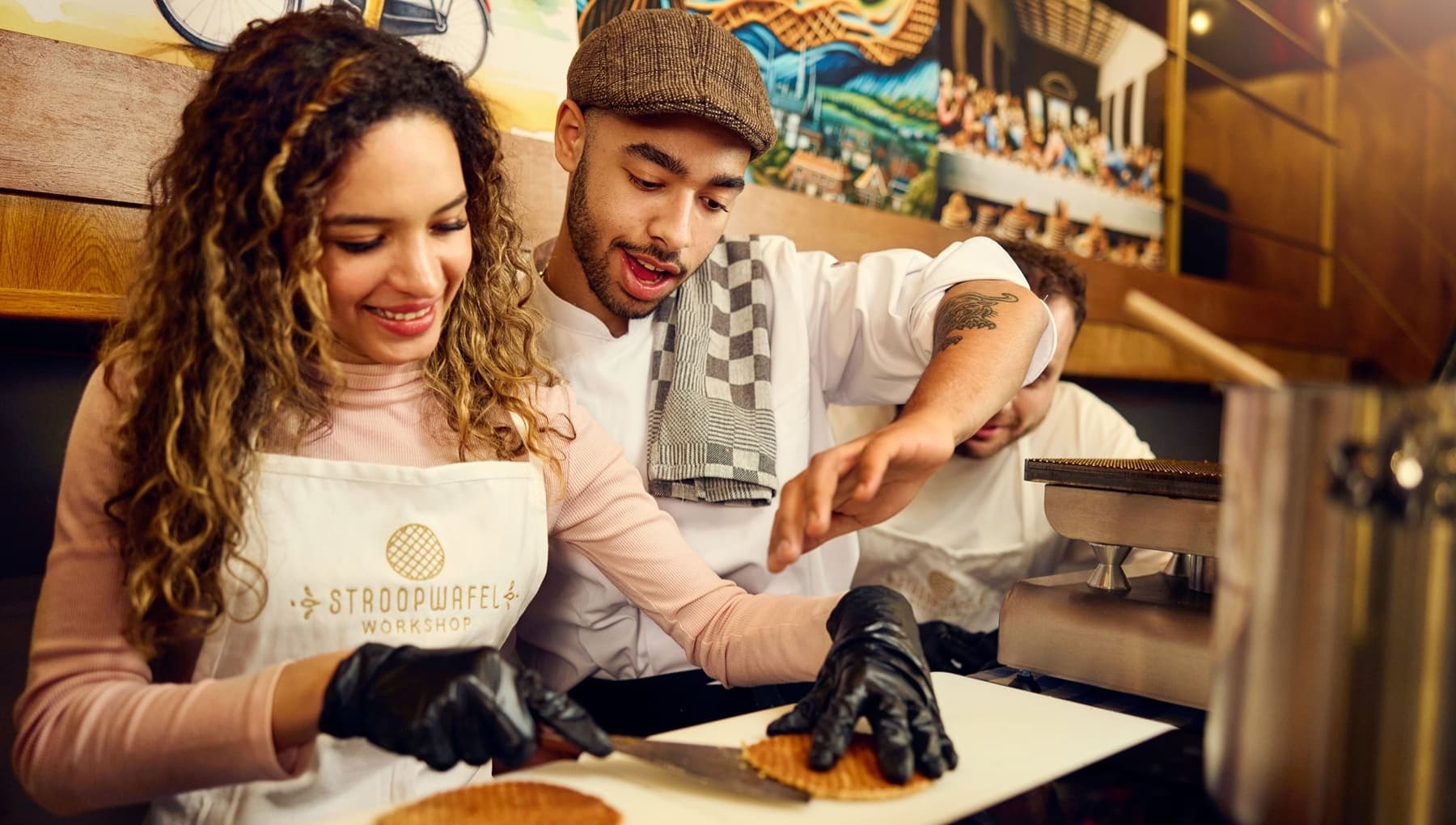 Traditional Dutch Syrup Waffle Making Workshop